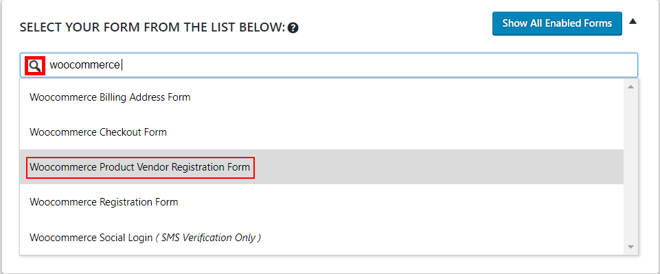OTP Verification For Woocommerce Product Vendor Registration Form - Plugins - miniOrange