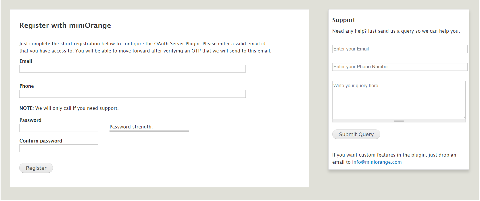 Guide To Configure Drupal OAuth Server - Plugins - miniOrange