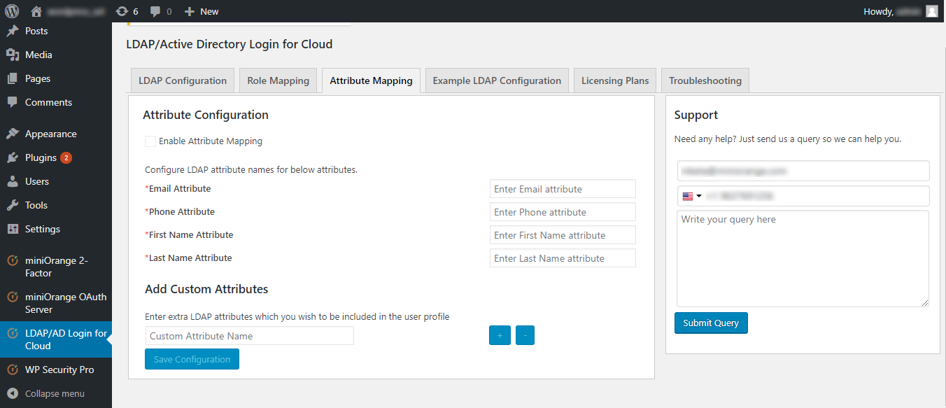 LDAP|Active Directory Login for Cloud
