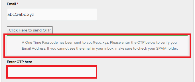 OTP Verification For Visual Form Builder - Plugins - miniOrange