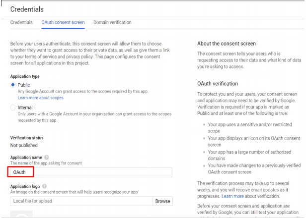 Guide to Configure Google apps as an OAuth Server for Drupal