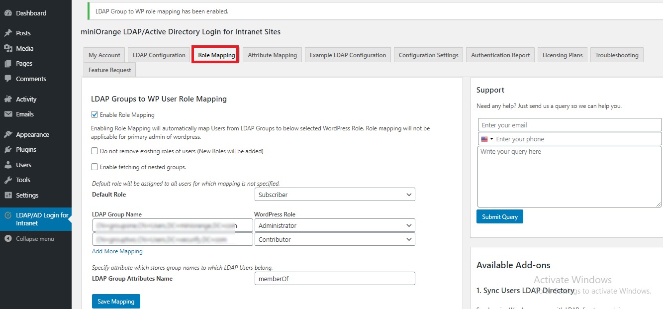 Step By Step Guide To Configure Miniorange Ldap Login Premium Plugin For Wordpress