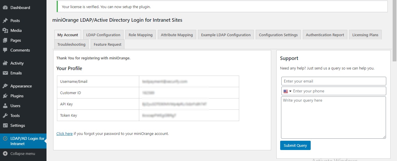 Step By Step Guide To Configure Miniorange Ldap Login Premium Plugin For Wordpress