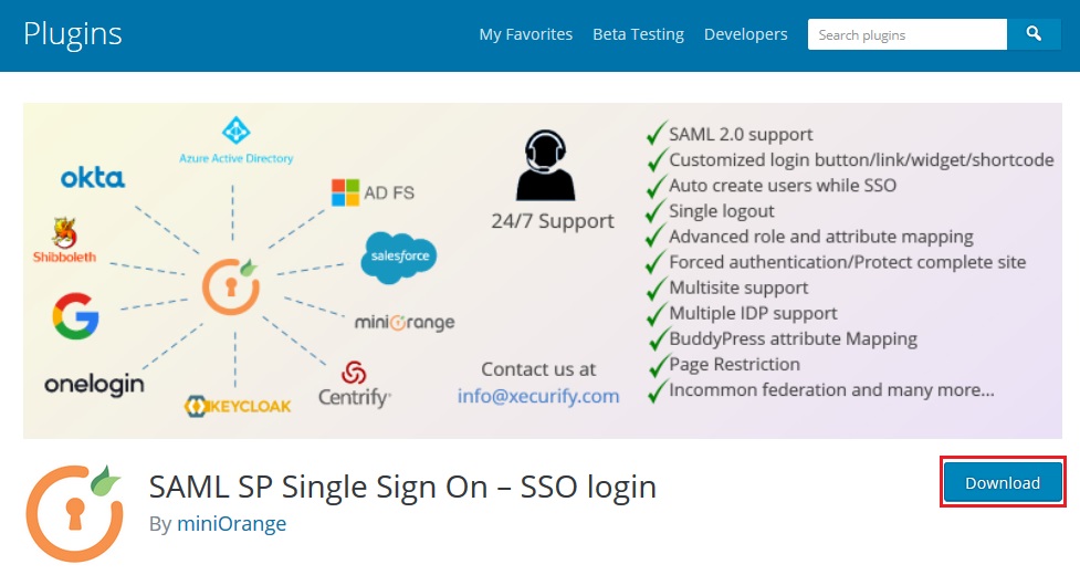 WordPress SAML Single Sign On Guides | miniOrange SAML SP SSO