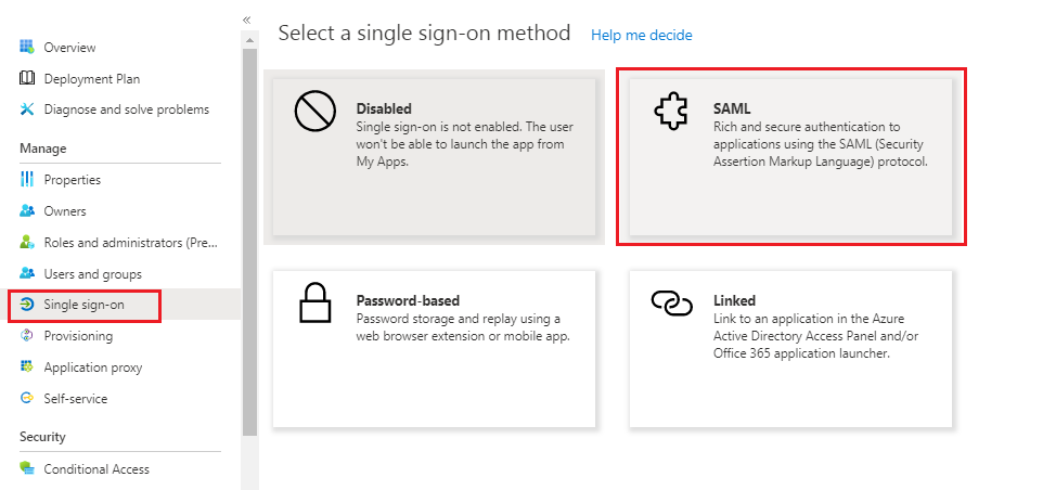 ASP.NET Single Sign On SSO using Azure AD as IDP