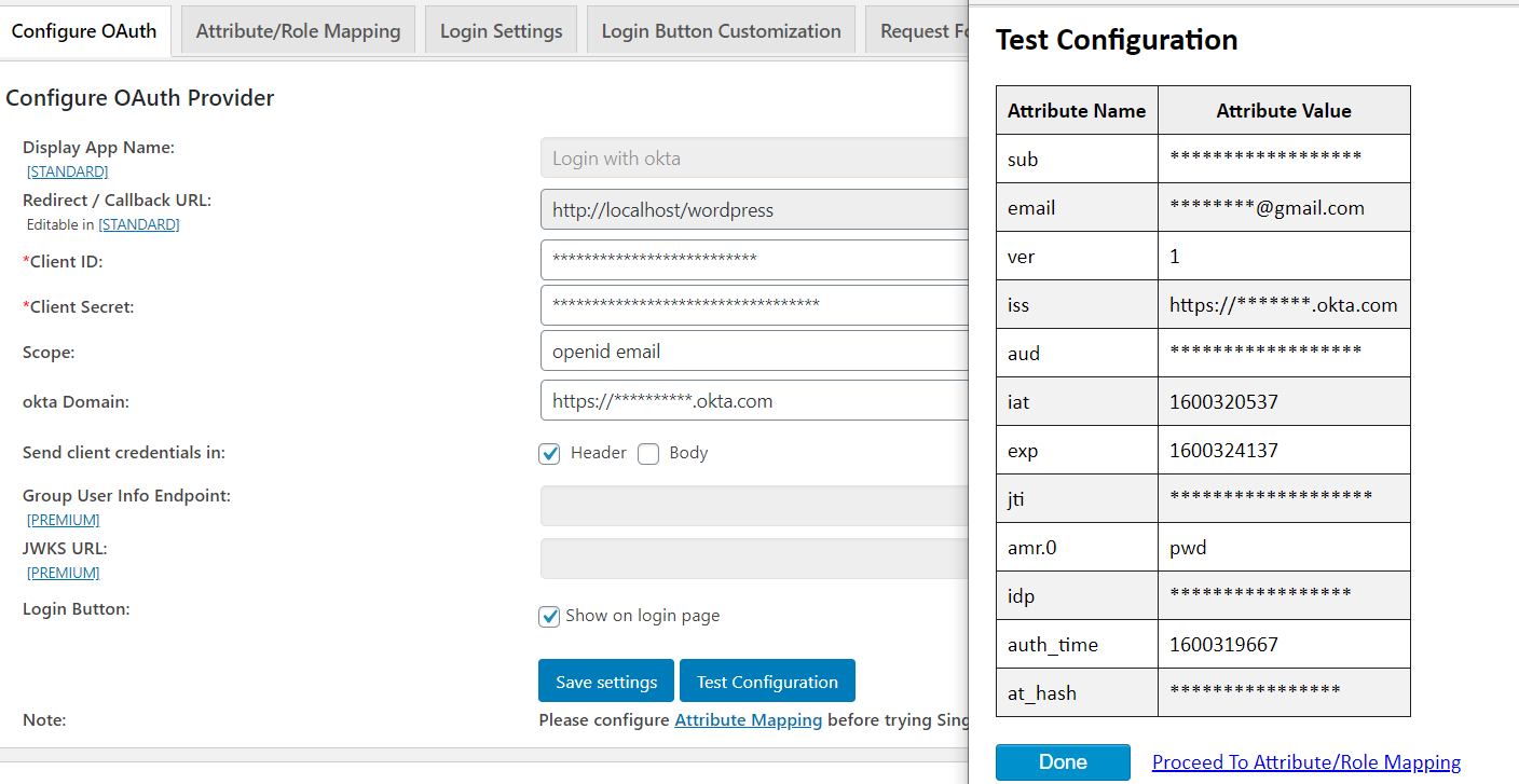 Okta Single Sign On Oauth Openid Sso Wordpress Setup Okta Login