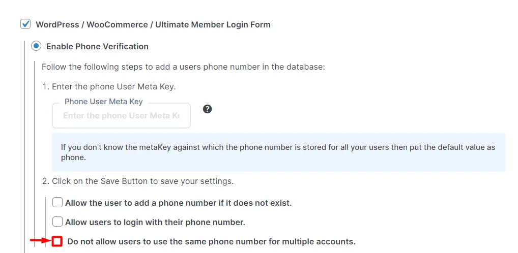 WooCommerce | Ultimate Member | Wordpress login form with OTP